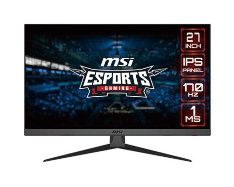 MSI G2722 - All About Gaming | Esports Gaming Monitor | MSI