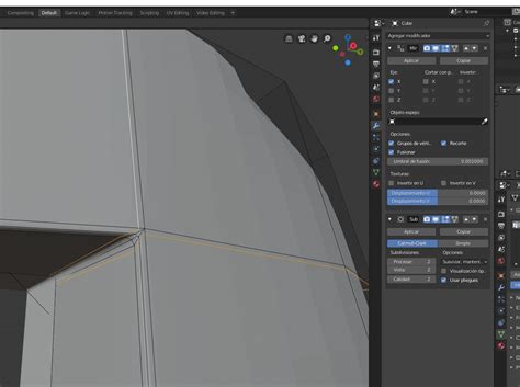 Modeling Bevel And Subsurface Makes Concave Corners Weird Blender Stack Exchange