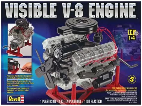Visible V8 Engine 1 4