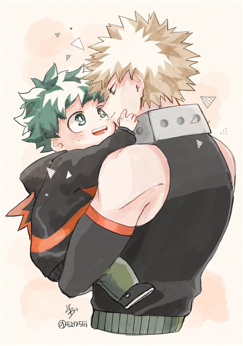 Midoriya Izuku And Bakugou Katsuki Boku No Hero Academia Drawn By O I Iii Danbooru