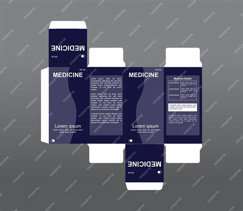 Premium Vector Box Packaging Design Paper Box Packaging Design Template