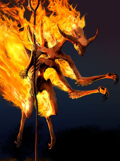 Artstation Ascended Fire Demon