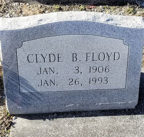 Clyde B Floyd 1906 1993 Mémorial Find A Grave