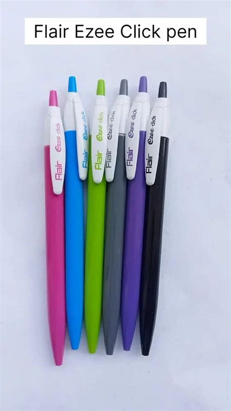 Plastic Flair Ezee Click Black Pen For Writing At ₹ 3 50 Piece In New