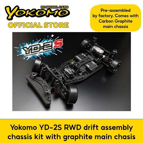 Yokomo Yd 2s Rwd Drift Assembly Chassis Kit For Remote Control Car Dp Yd2sca Shopee Malaysia