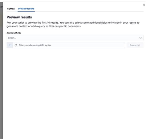 Problem With New Script Kibana Discuss The Elastic Stack