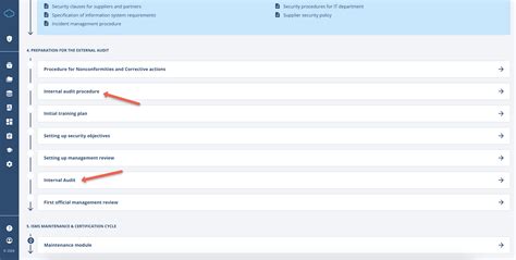 Internal Audit Advisera Help Center
