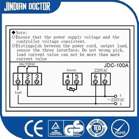 Digital Temperature Controller Refrigerator Jdc 100a