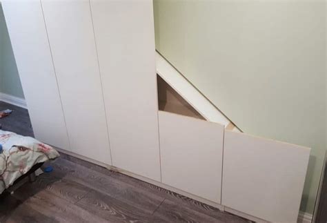 How To Make A Classy High Gloss Bespoke Loft Wardrobe Ikea Hackers