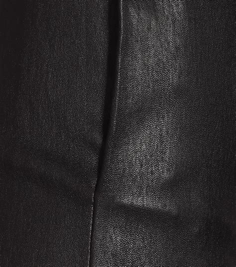 Katousha Belted Leather Pants In Black Stouls Mytheresa