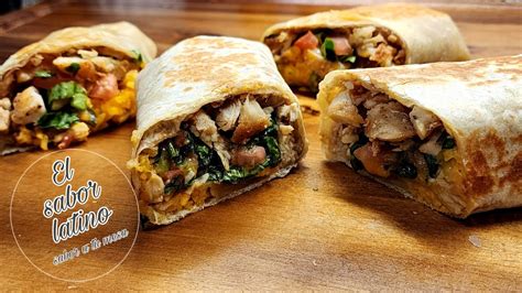 Burritos De Pollo Tinga De Pollo Burrito Delivery In Nyc Flacoz
