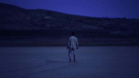 Tired Man Walking Through Desert At Night Stock Footage Sbv 348655440