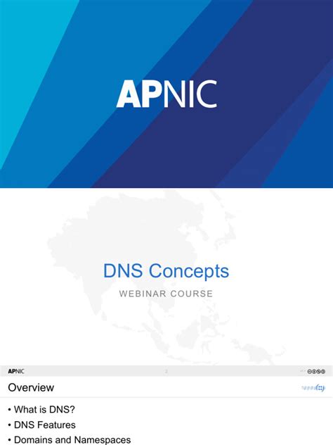 webinar dns concepts pdf domain name system domain name