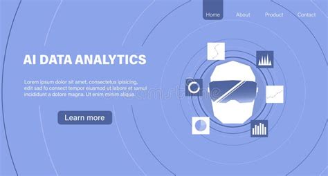 Artificial Intelligence In Data Analysis Data Marketing Technology Business Data Report Stock