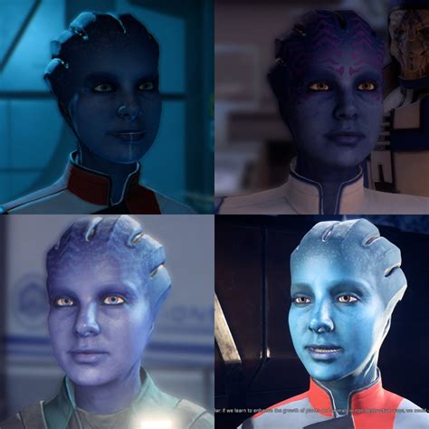 [no Spoilers] Asari Faces R Masseffect