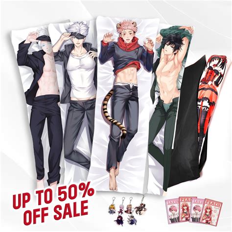 Custom Made Body Pillow Cover Anime Fan Art Husbando All Designs