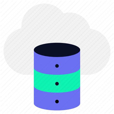 data storage server drive folder database file icon download on