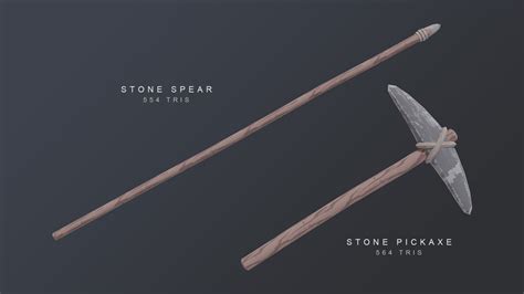 Stylized Stone Tools