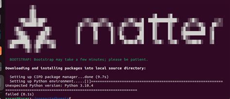 Fail Installation On Ubuntu LTS Issue Project Chip Connectedhomeip GitHub