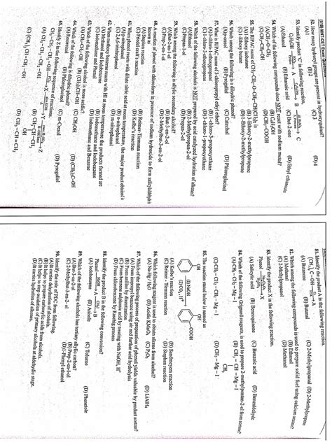Assignment Alcohol Phenol Pdf
