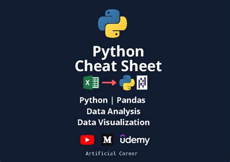 Python Cheat Sheet Pandas Data Analysis And Visualization Studocu