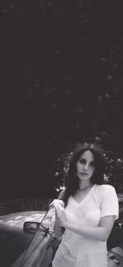 Lana Del Rey Iphone Papel De Parede Preto E Branco Stunning Star