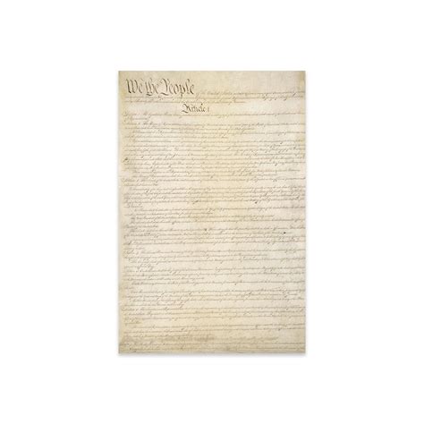 Trinx The Constitution Document Unframed Graphic Art Wayfair