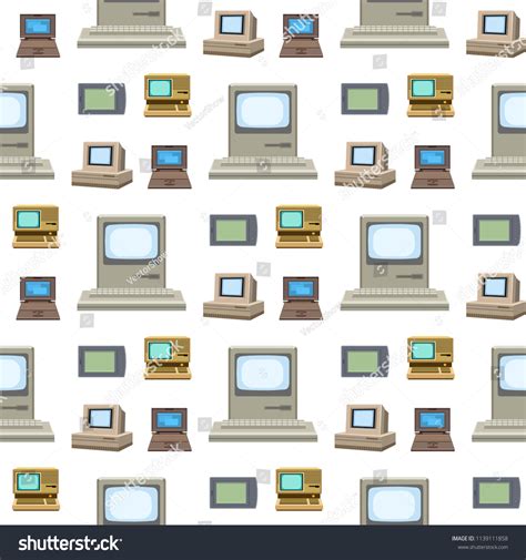 Computer Technology Vector Evolution Display Telecommunication Stock