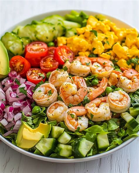 Shrimp Cobb Salad Mash And Mix
