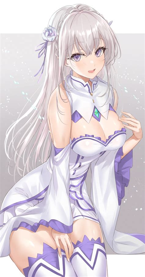 Emilia Re Zero Re Zero Kara Hajimeru Isekai Seikatsu Image