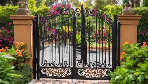 Custom Decorative Fence Gates Installation And Design Tkl Birmingham