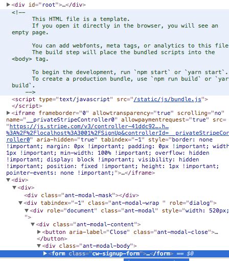 Render Modal Content In The Same Place On The Dom Where Is Declared