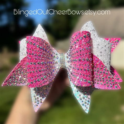 All Star Cheer Bows Etsy
