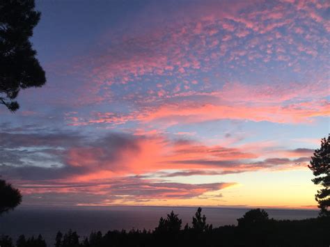 The Fog Is Gone And This Is What Last Nights Sunset Looked Like Oh