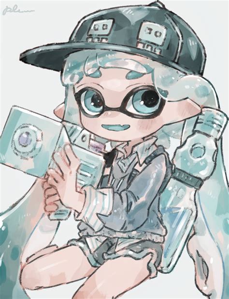 Plum0o0 Inkling Girl Inkling Player Character Nintendo Splatoon