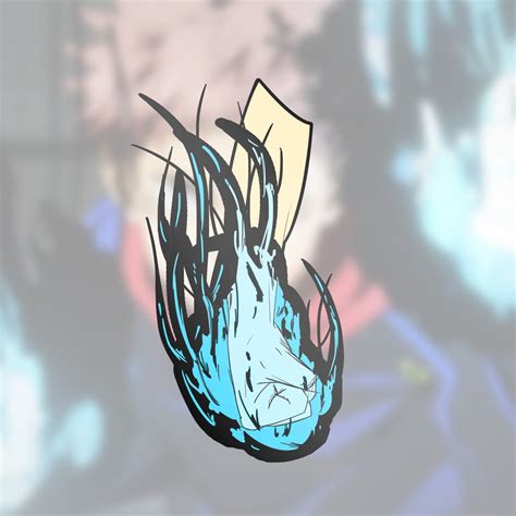 Jujutsu Kaisen Cursed Energy Enamel Pin Etsy