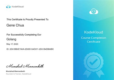 Golang Certificate Kodekloud Golang Certificate Kodekloud