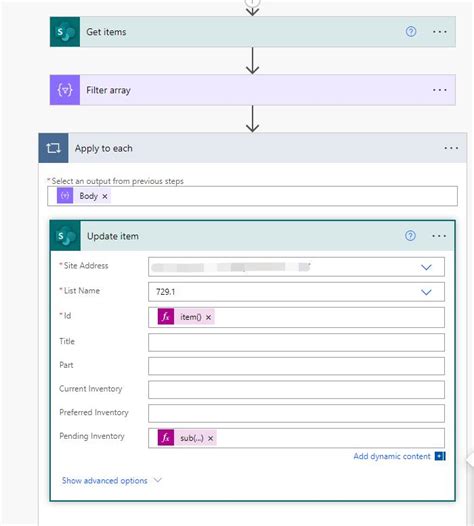 Solved Update Sharepoint List After Filtration Power Platform Community
