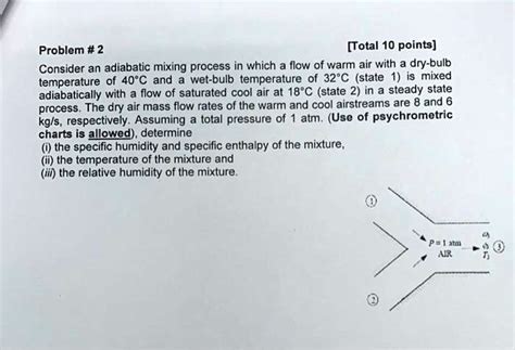 Problem 2 [total 10 Points] Consider An Adiabatic Mixing Process In