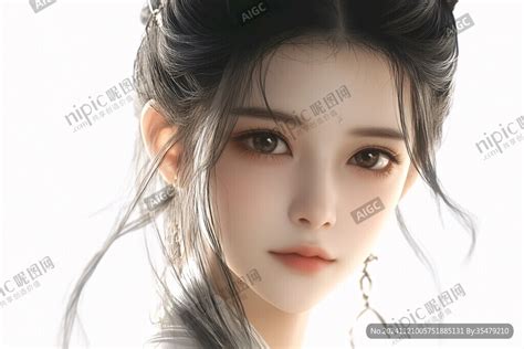 ai创作图鼠绘模特 cg美女 写实人物插画 鼠绘美女 板绘人物 cg插画 cg绘画 cg绘画作品 cg艺术 手绘小龙女 鼠绘人物 cg头像 板