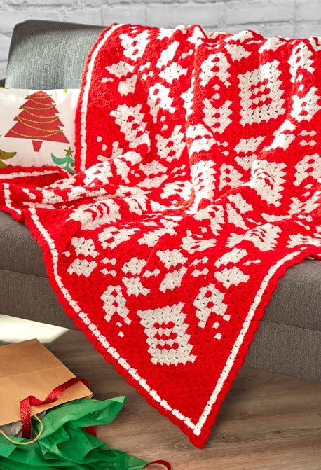 Snowflake Afghan Corner To Corner Crochet Pattern
