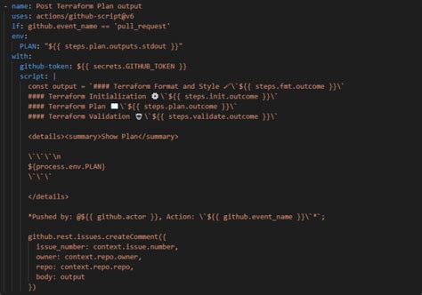 implement pull request based workflow using terraform infracost