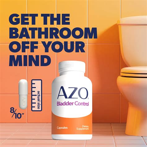 Azo Bladder Control With Go Less Order Bladder Control With Go Less Capsules Azo Azo®