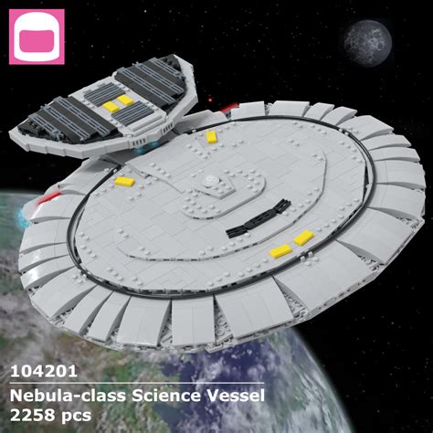 Lego Nebula Class Science Vessel Instructions Lilium Brick Yards