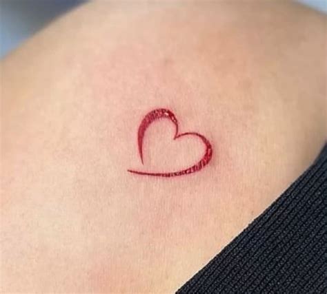 Red Heart Tattoos Pretty Tattoos For Women Mini Tatoos
