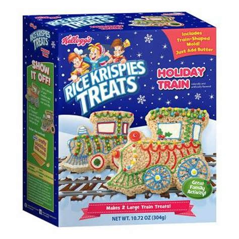 Kit Kelloggs Rice Krispies Treats Holiday Train 304 G Walmart