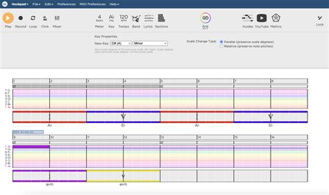 Incorrect Playback For Keys Like Ab Minor Bug Reports Hooktheory Forum