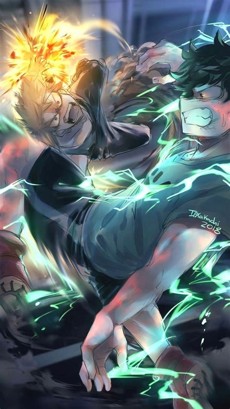 Deku And Bakugo One For All Wallpapers Wallpaper Cave