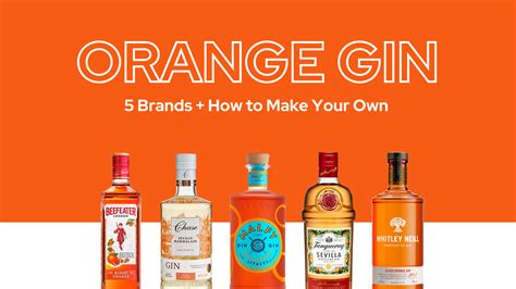 Orange Gin 5 Brands To Try And How To Make Your Own Gin Observer
