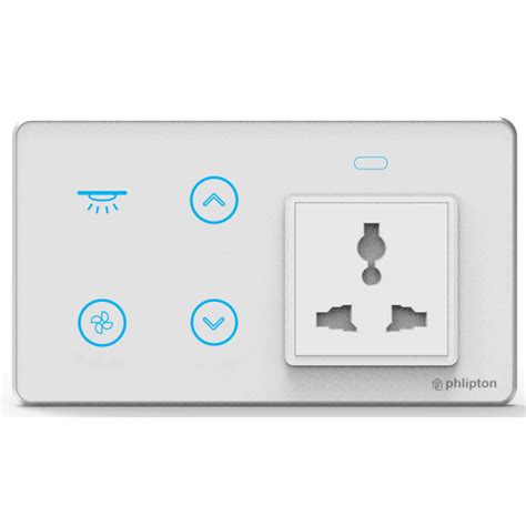 4m Zigbee Glass Panel With 4 Switch 16a Plug Paix Tech